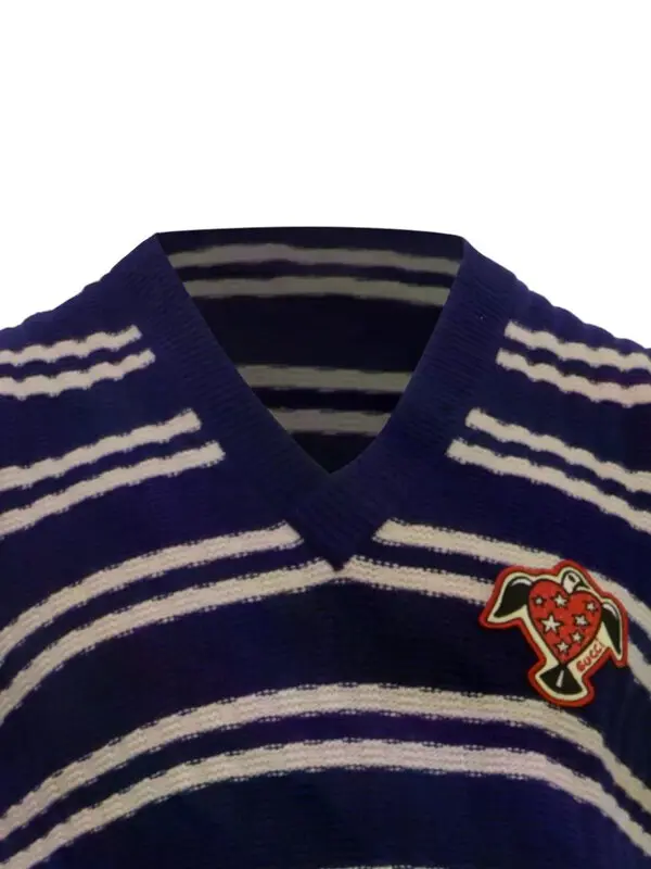 Gucci Ha Ha Ha Striped Sweater