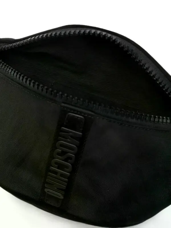 Moschino Logo-patch Belt Bag