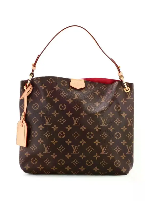 LOUIS VUITTON Monogram Canvas Pm Hobo Bag