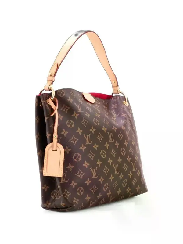LOUIS VUITTON Monogram Canvas Pm Hobo Bag