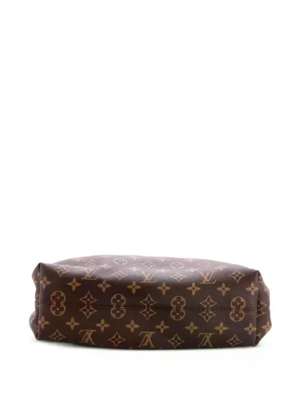 LOUIS VUITTON Monogram Canvas Pm Hobo Bag - Brown
