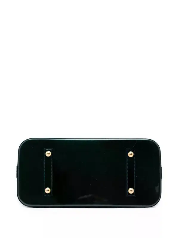 LOUIS VUITTON 2009 Monogram Vernis Alma Gm Handbag