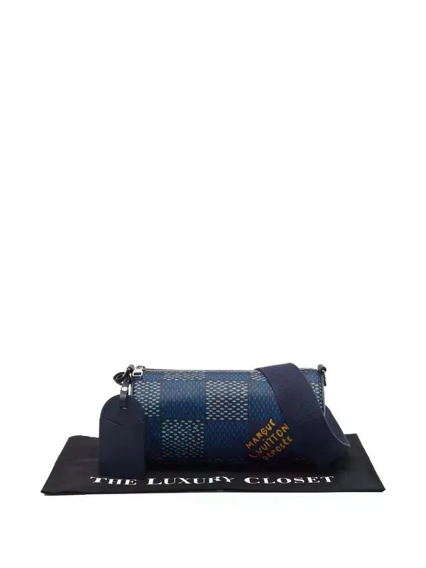 LOUIS VUITTON X Nigo Damier Messenger Bag - Blue