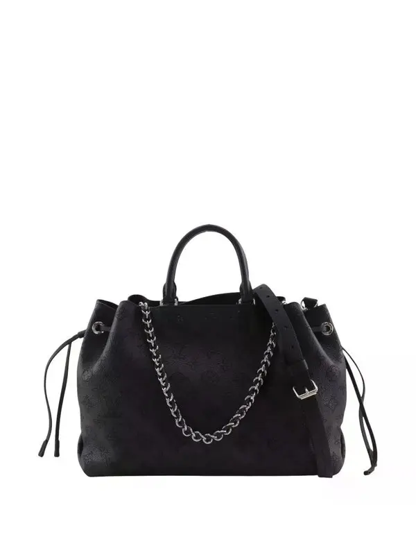 LOUIS VUITTON 2021-2026 Monogram Mahina Bella Tote Satchel - Black