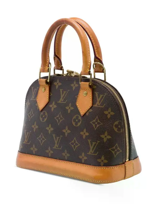 LOUIS VUITTON Monogram Alma Bb Satchel