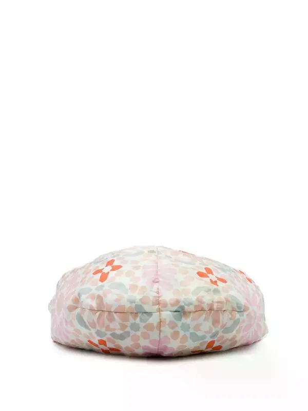 Loewe 2006 Printed Silk Anagram Scarf Hobo Bag