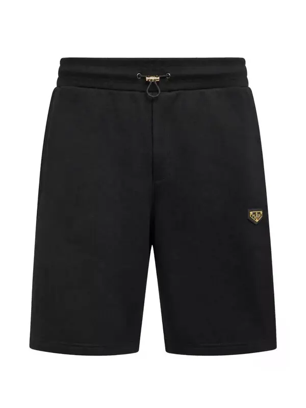 Philipp Plein Jogging Shorts Placket - Black