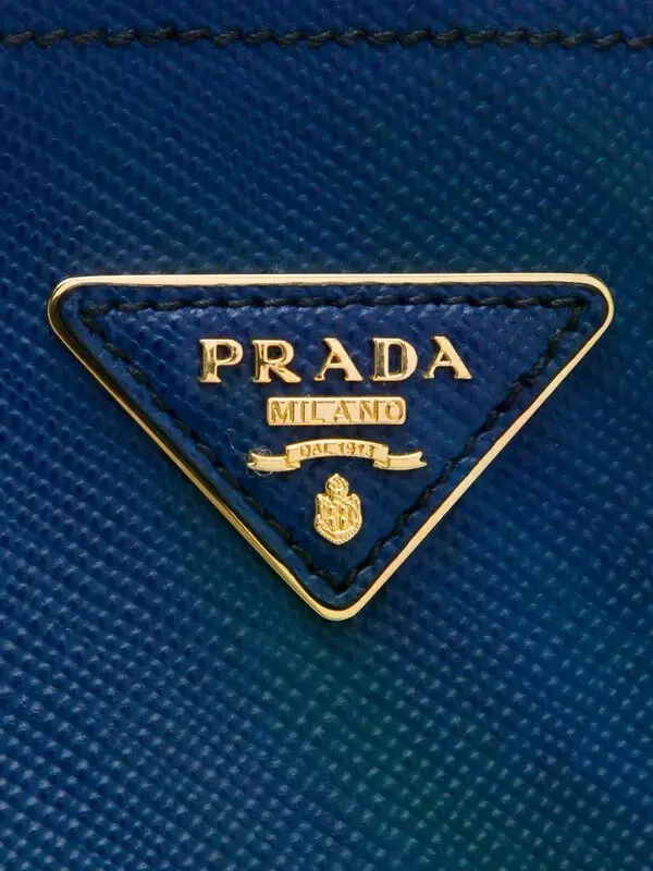 Prada 2013-2026 Medium Saffiano Cuir Double Handle Satchel