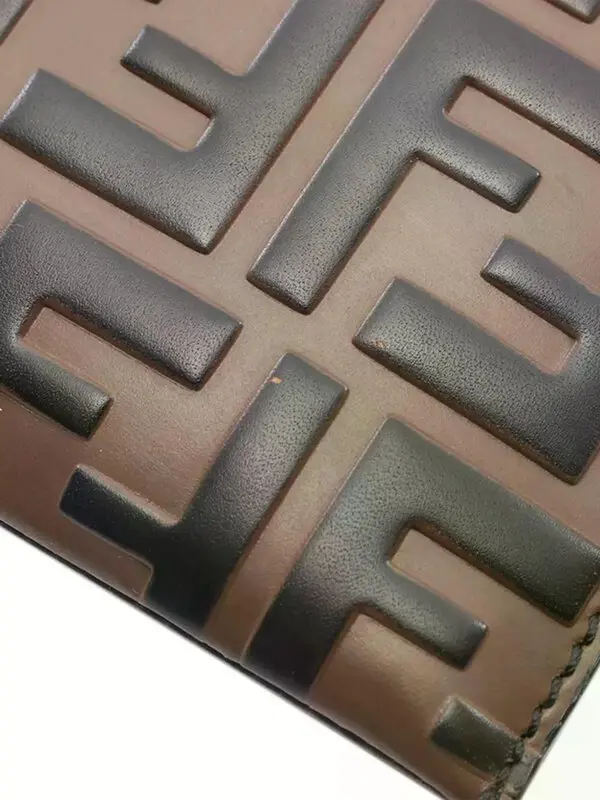 Fendi 2010-2026 Ff Embossed Leather 1974 Crossbody Bag