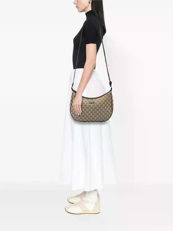 Gucci 2000-2015 Gg Canvas Crossbody Bag - Neutrals