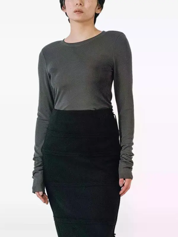MULLER OF YOSHIOKUBO Gradation Shoulder-pad Top