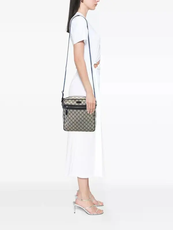 Gucci 2016-2026 Gg Supreme Crossbody Bag - Neutrals