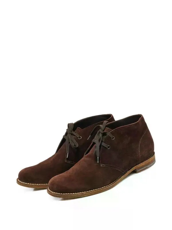 Bottega Veneta Lace-up Suede Desert Boots