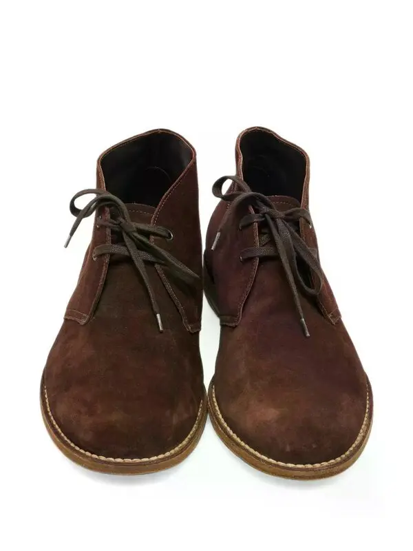 Bottega Veneta Lace-up Suede Desert Boots
