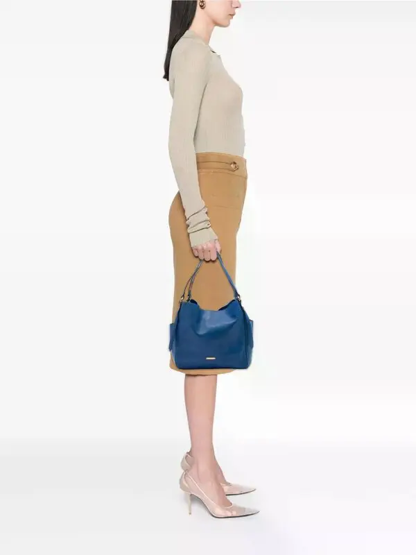 Burberry 2000-2017 Small Grained Calfskin Canterbury Tote Bag