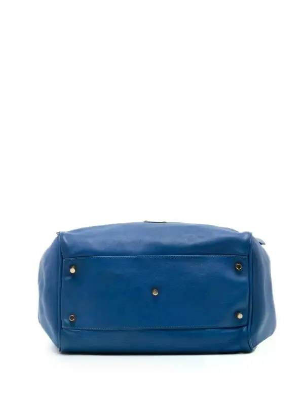 Burberry 2000-2017 Small Grained Calfskin Canterbury Tote Bag