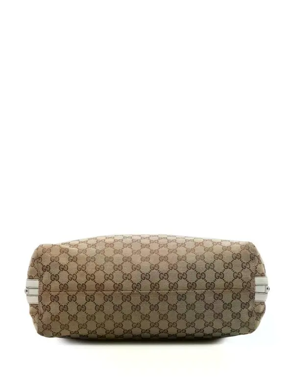 Gucci 2016-2026 Gg Canvas Icon Bit Zip Tote Bag