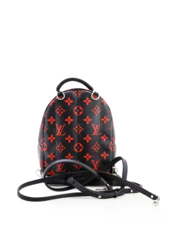 LOUIS VUITTON Palm Springs Limited Edition Monogram Infrarouge Mini Backpack