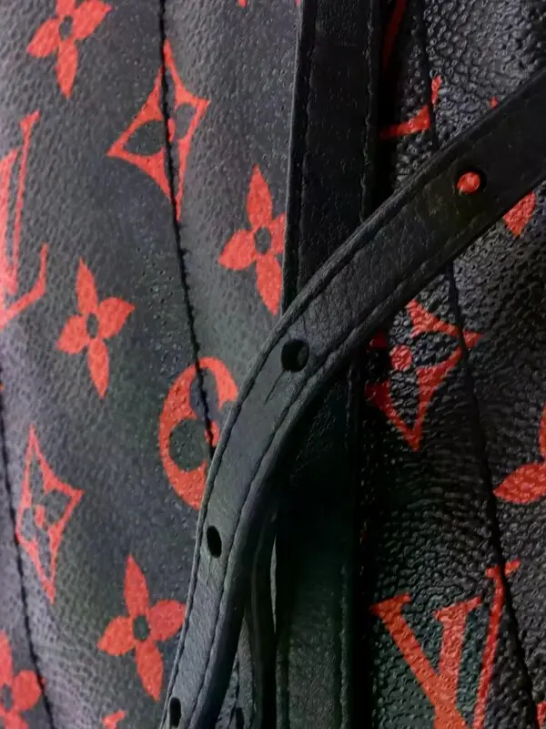LOUIS VUITTON Palm Springs Limited Edition Monogram Infrarouge Mini Backpack