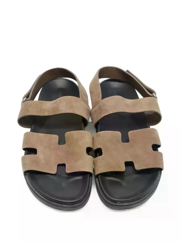 Hermès H Cutout Slingback Sandals