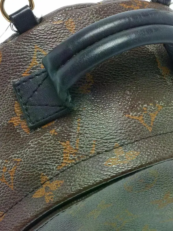 LOUIS VUITTON 2016 Mini Palm Springs Monogram Backpack - Black