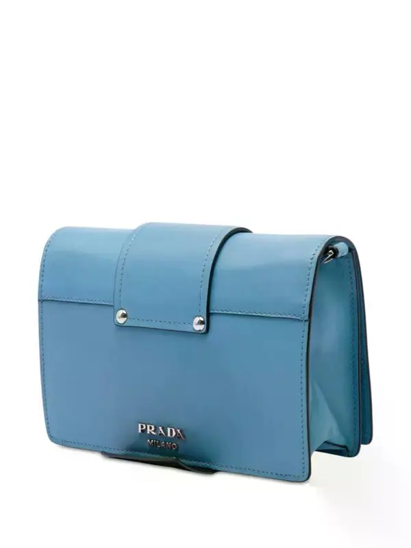 Prada 2013-2026 City Calf Plex Ribbon Crossbody Bag
