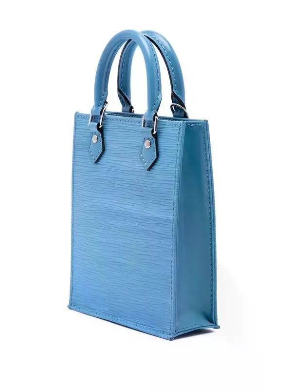 LOUIS VUITTON 2020 Epi Petit Sac Plat Satchel