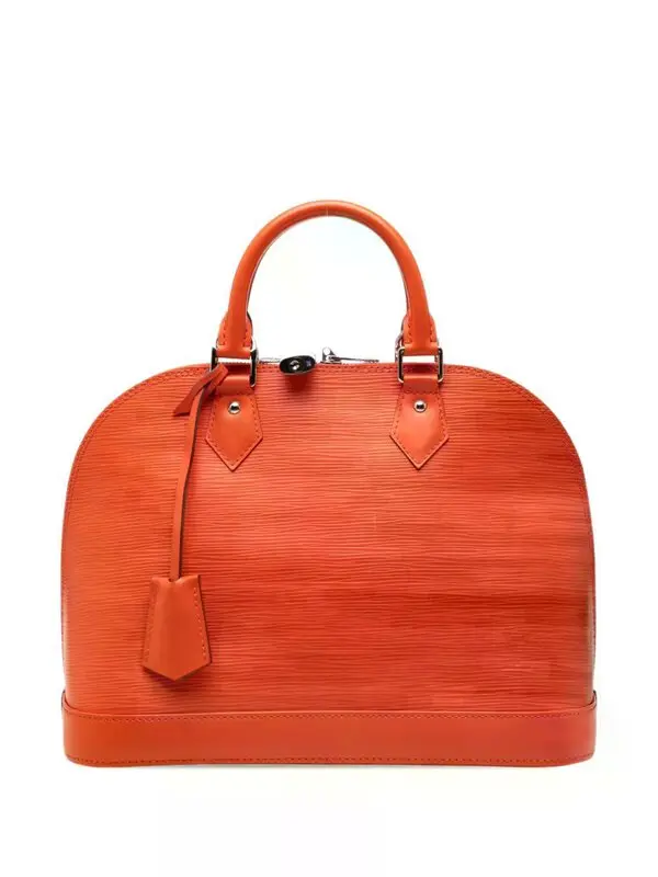 LOUIS VUITTON 2013 Epi Alma Pm Satchel - Orange