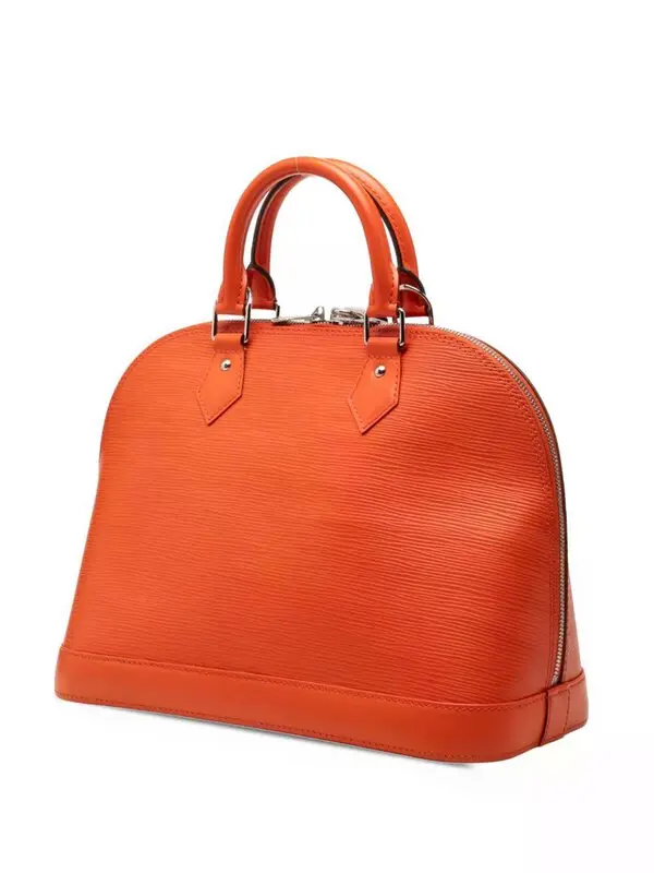 LOUIS VUITTON Epi Alma Pm Satchel - Orange