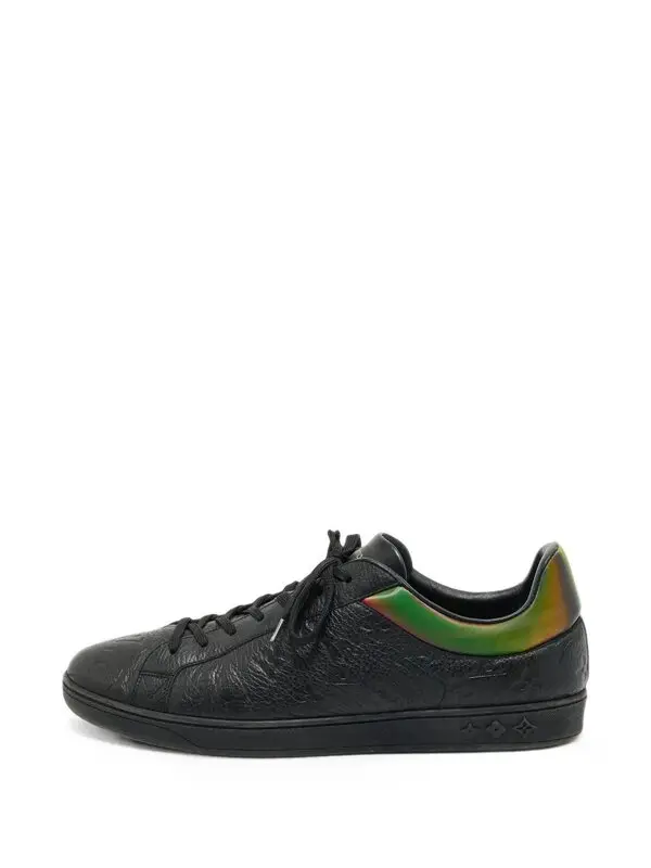 LOUIS VUITTON Monogram Luxembourg Sneakers - Black