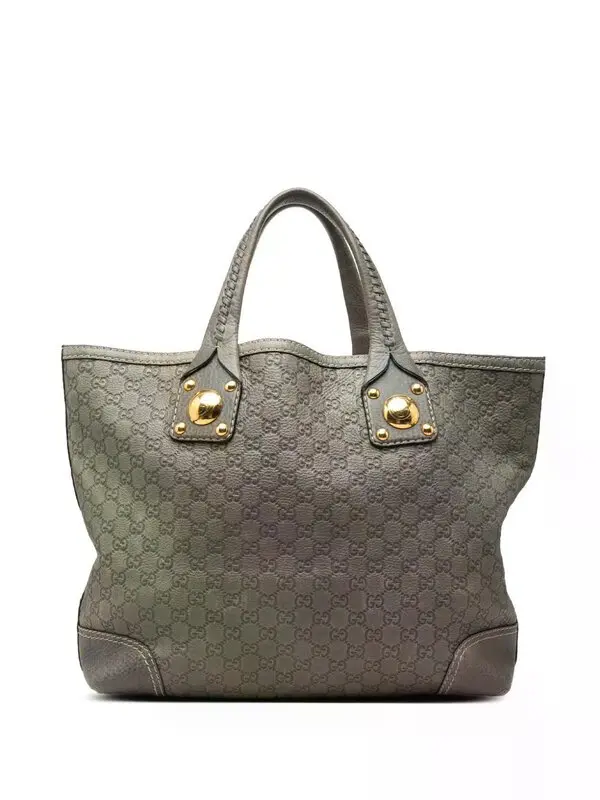 Gucci 2000-2015 Guccissima Sunset Tote Bag - Grey