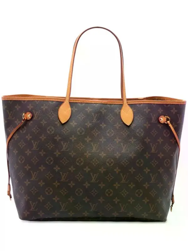 LOUIS VUITTON 2019 Monogram Neverfull Gm Tote Bag - Brown