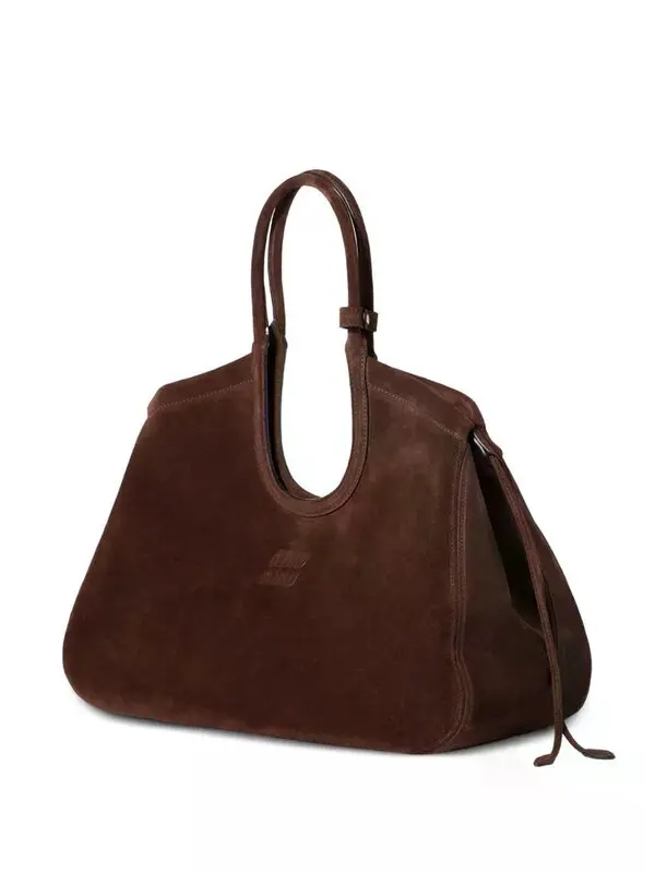 Miu Miu Ivy Suede Tote Bag