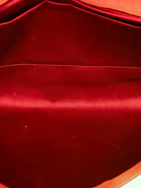 Saint Laurent 2013-2026 Large Textured Patent Monogram Belle De Jour Clutch Bag