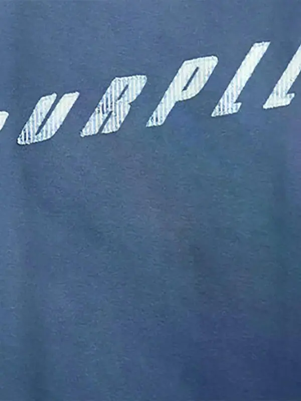 PURPLE BRAND Graphic-print T-shirt - Blue