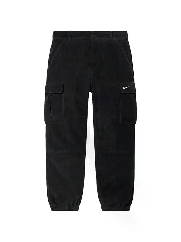Supreme Arc Corduroy Cargo Pants - Black