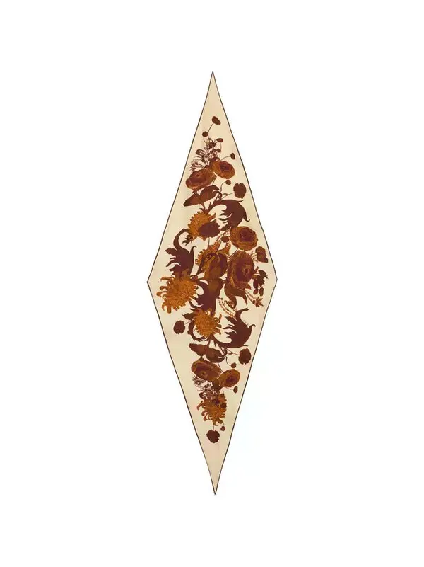 La DoubleJ Diamond Scarf - Neutrals