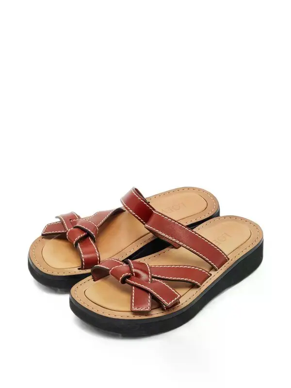 Loewe Gate Knotted Sandals