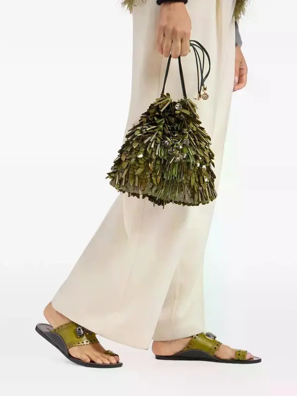 La DoubleJ Dustbag Pochette Embroidered