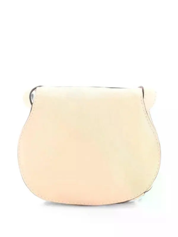 Chloé Marcie Leather Mini Crossbody Bag - Pink
