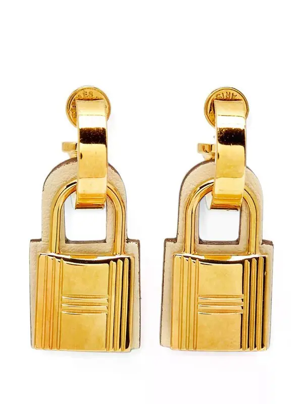 Hermès O’kelly Drop Earrings - Gold