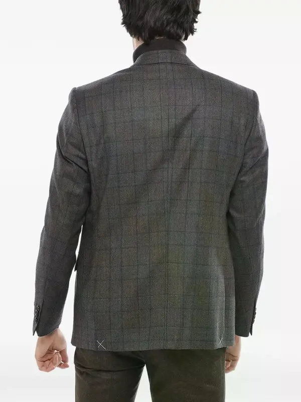 Corneliani Nino Danieli Checked-pattern Blazer