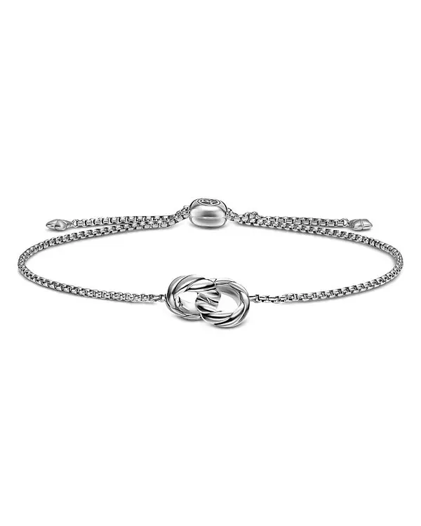 David Yurman Sculpted Cable Chain Bracelet In 8mm - Sterling Silver