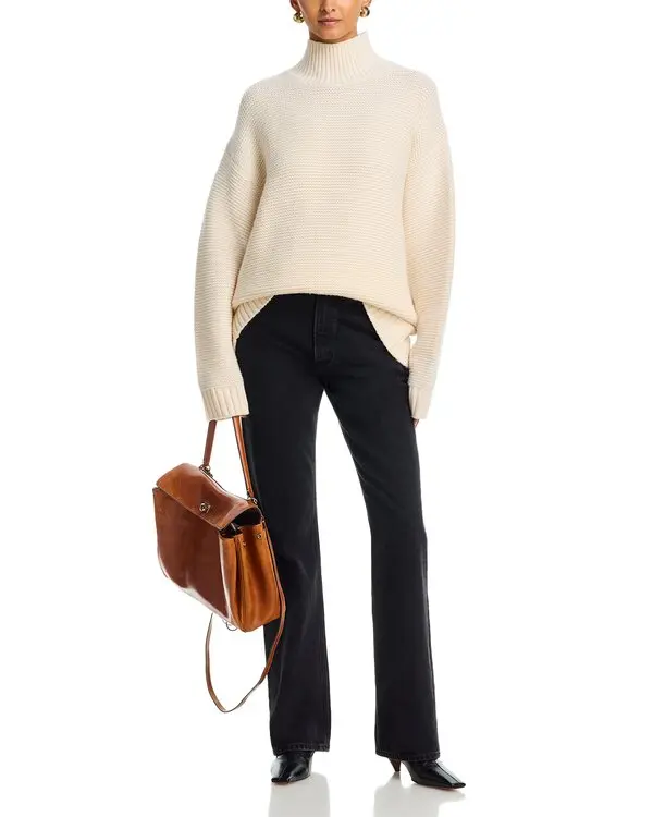 FRAME The Links Wool Turtleneck Sweater