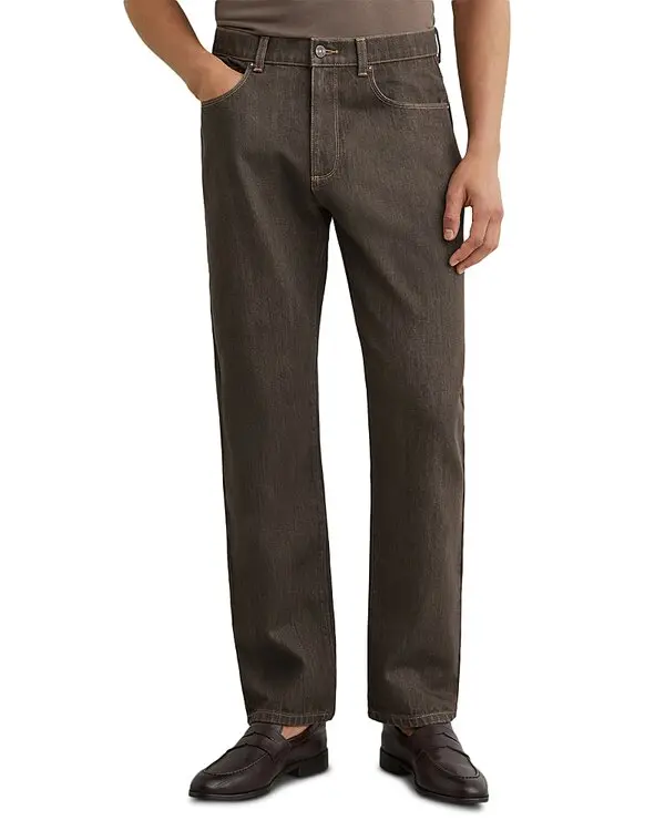REISS Bishopsgate Straight Fit Jeans