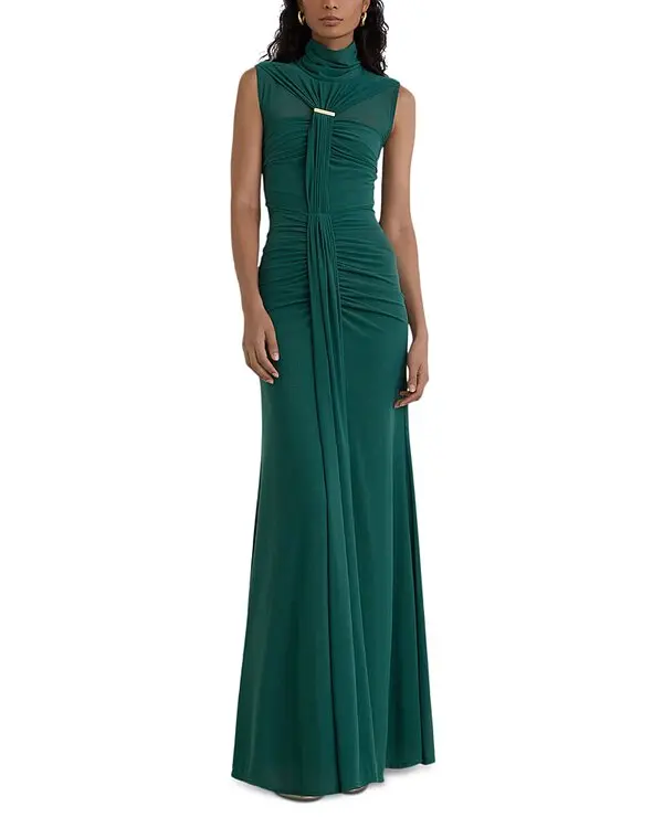 REISS Ruched Sleeveless Dress