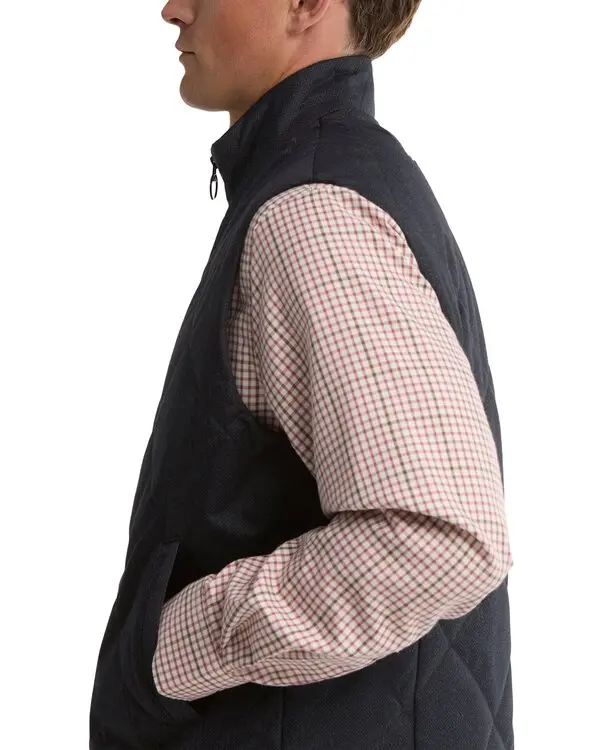 Barbour Winter Finn Stand Collar Zip Vest