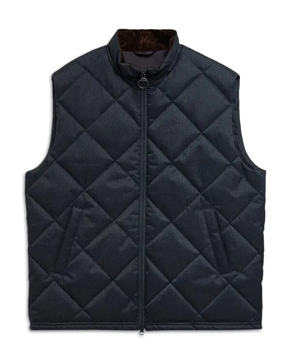 Barbour Winter Finn Stand Collar Zip Vest