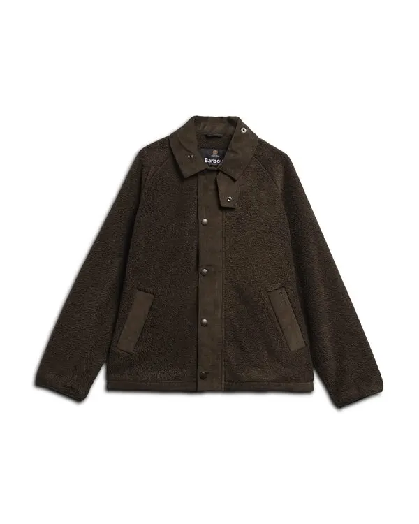 Barbour Transport Fleece Button Jacket