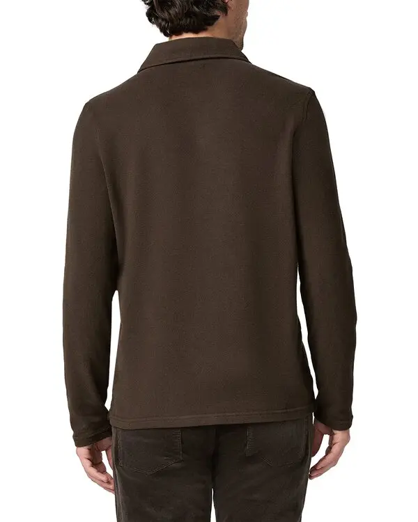 Paige Hammond Cotton Blend Button Polo Shirt